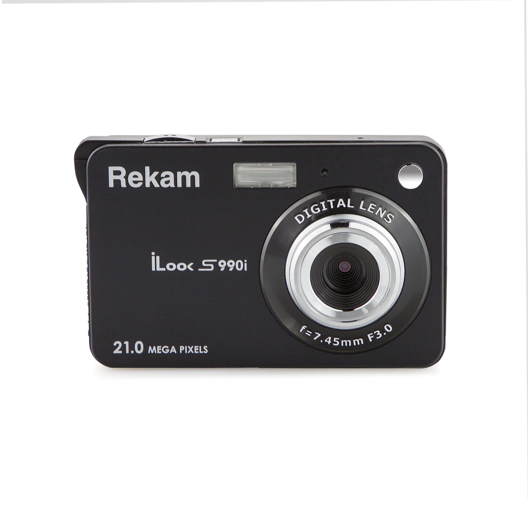 Фотоаппарат цифровой Rekam iLook S990i Black, компактная фотокамера мыльница для фото и видео черная.