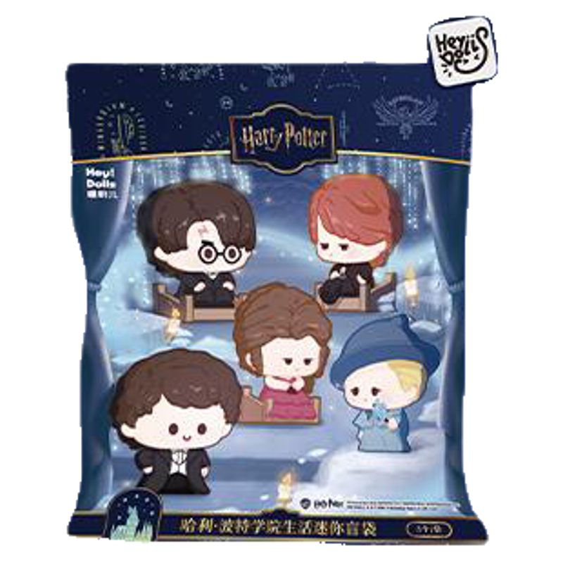 Оригинальный набор мини-фигурок Harry Potter Academy Life в закрытой упаковке, стандартное издание, милая