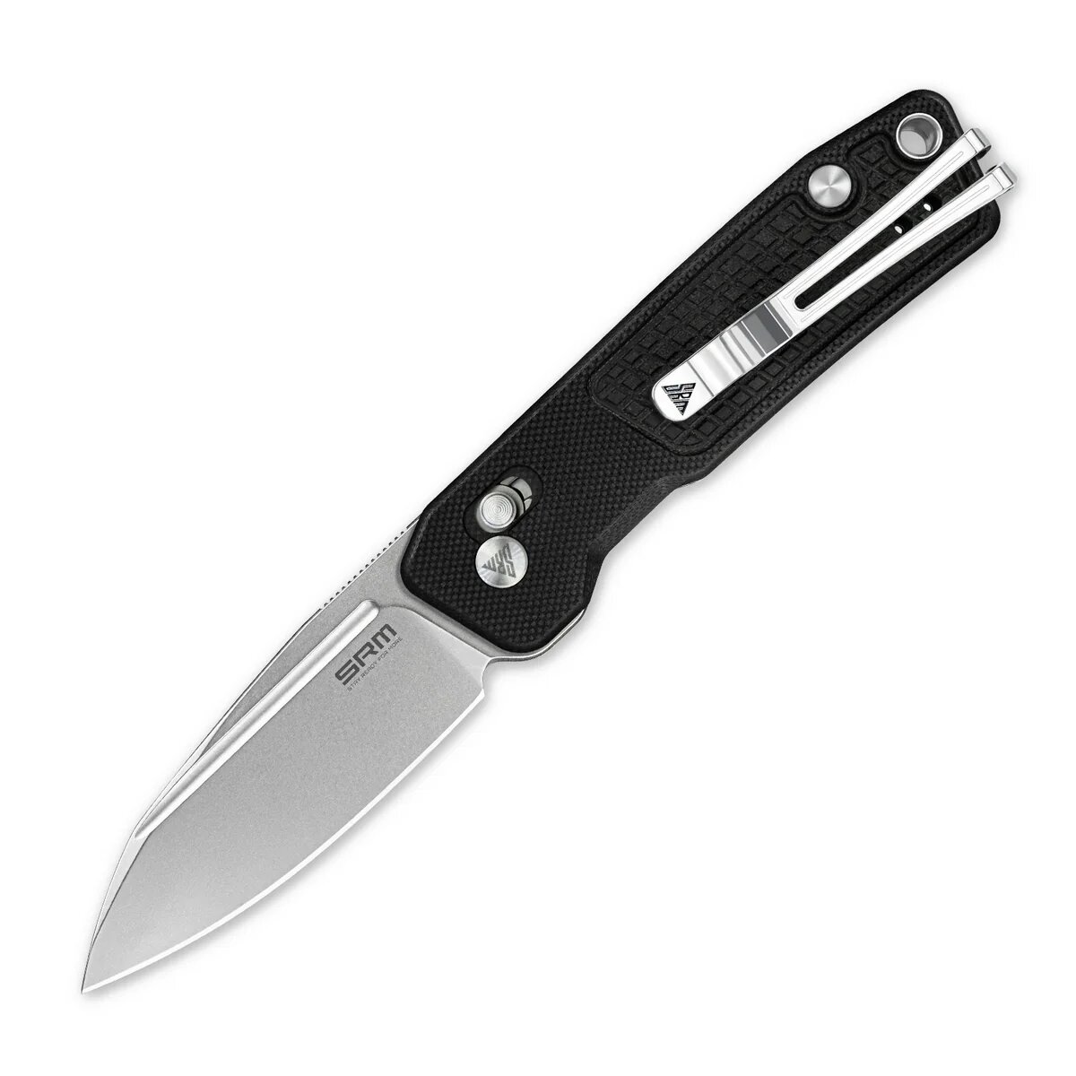 Складной нож SRM Scout 7229-GB, сталь 14C28N, рукоять G10