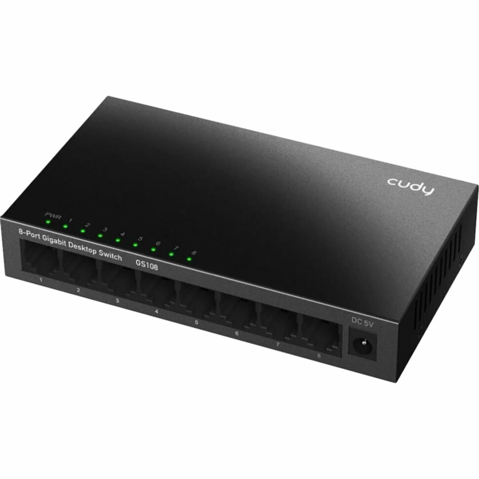 Коммутатор Cudy GS108, 2218597