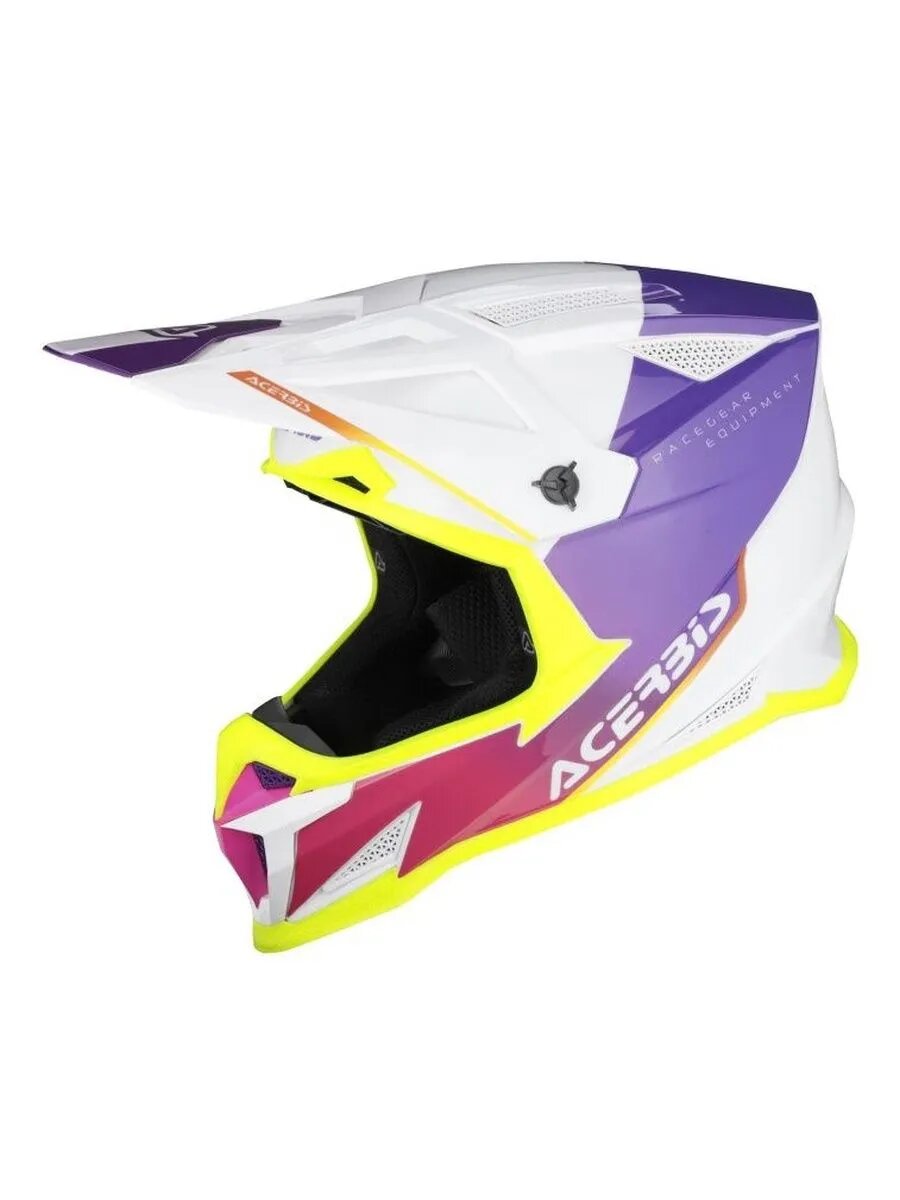 Шлем Acerbis T711 White/Purple L