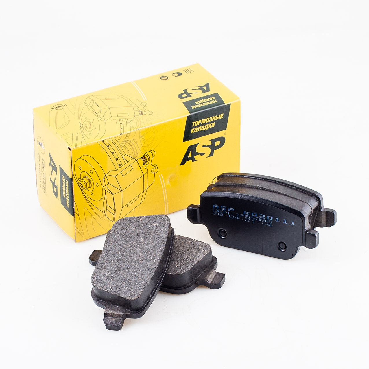 Колодки задние Ford Galaxy Mondeo S-MAX Volvo Freelander 06- ASP K020111