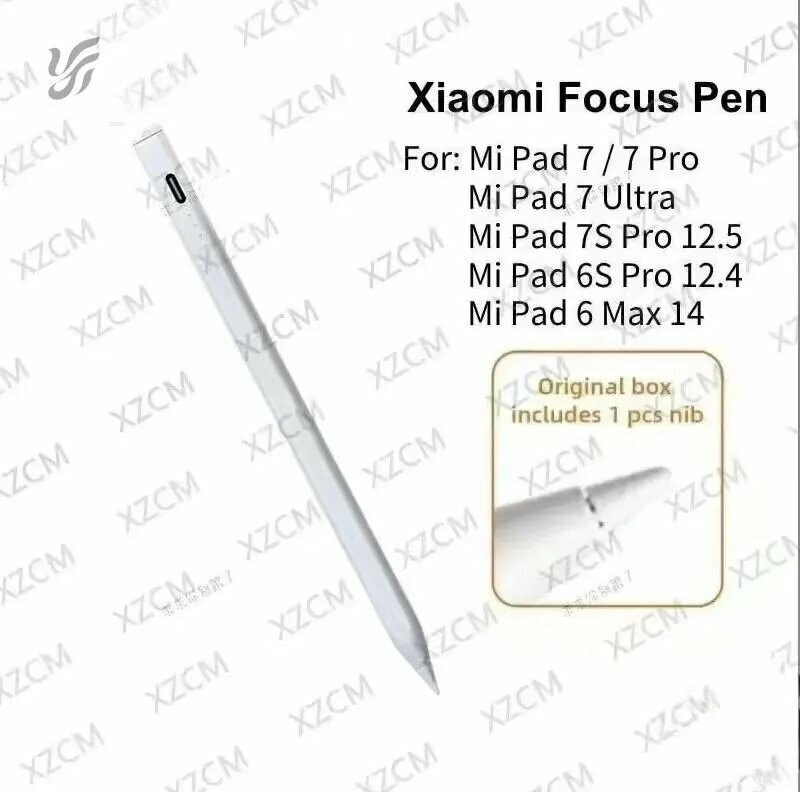 Xiaomi Pad 7/7 Pro Планшет Xiaomi Focus для Mi Pad 6S Pro 12,4 "Сенсорный экран Карандаш для рисования Скриншот Ipad Стилус1