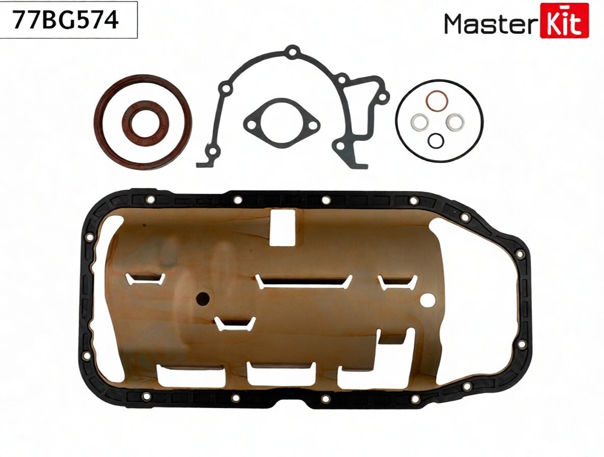 Комплект прокладок, блок-картер двигателя Opel OMEGA B (V94) X 20 SE 77BG574 MasterKit арт. 77BG574