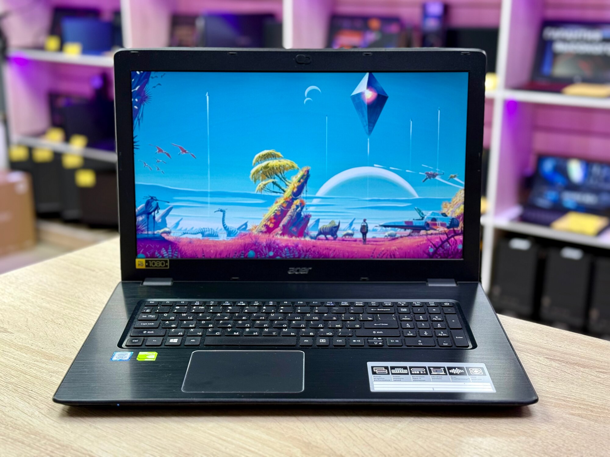 Ноутбук Acer E5-774G-5154/i5-7200U/8/SSD240/HDD320/940MX