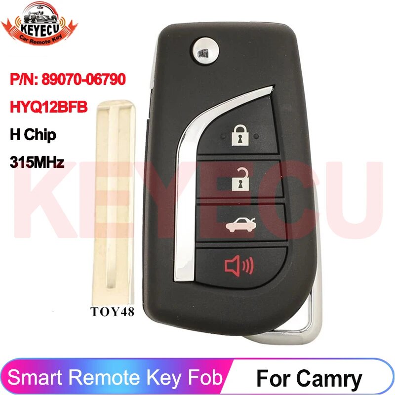 Ключ Toyota Camry 2018-2023 315МГц H Chip 2 кнопки