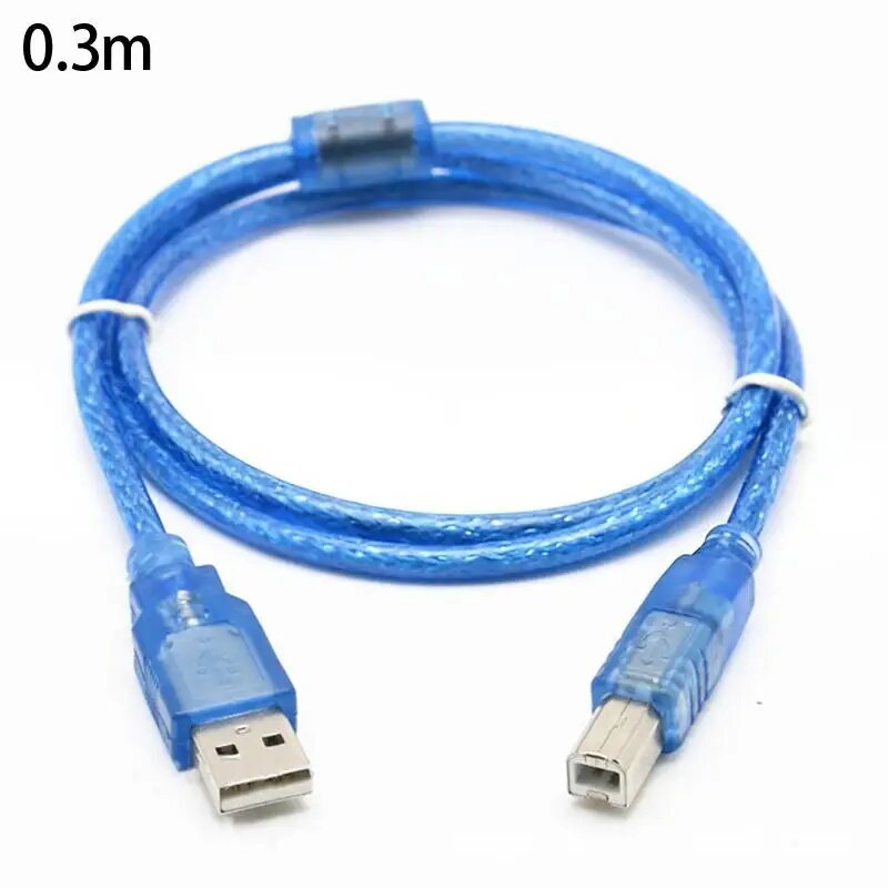 USB-кабель для принтера зеленый 0.3м-1.0м one size A1