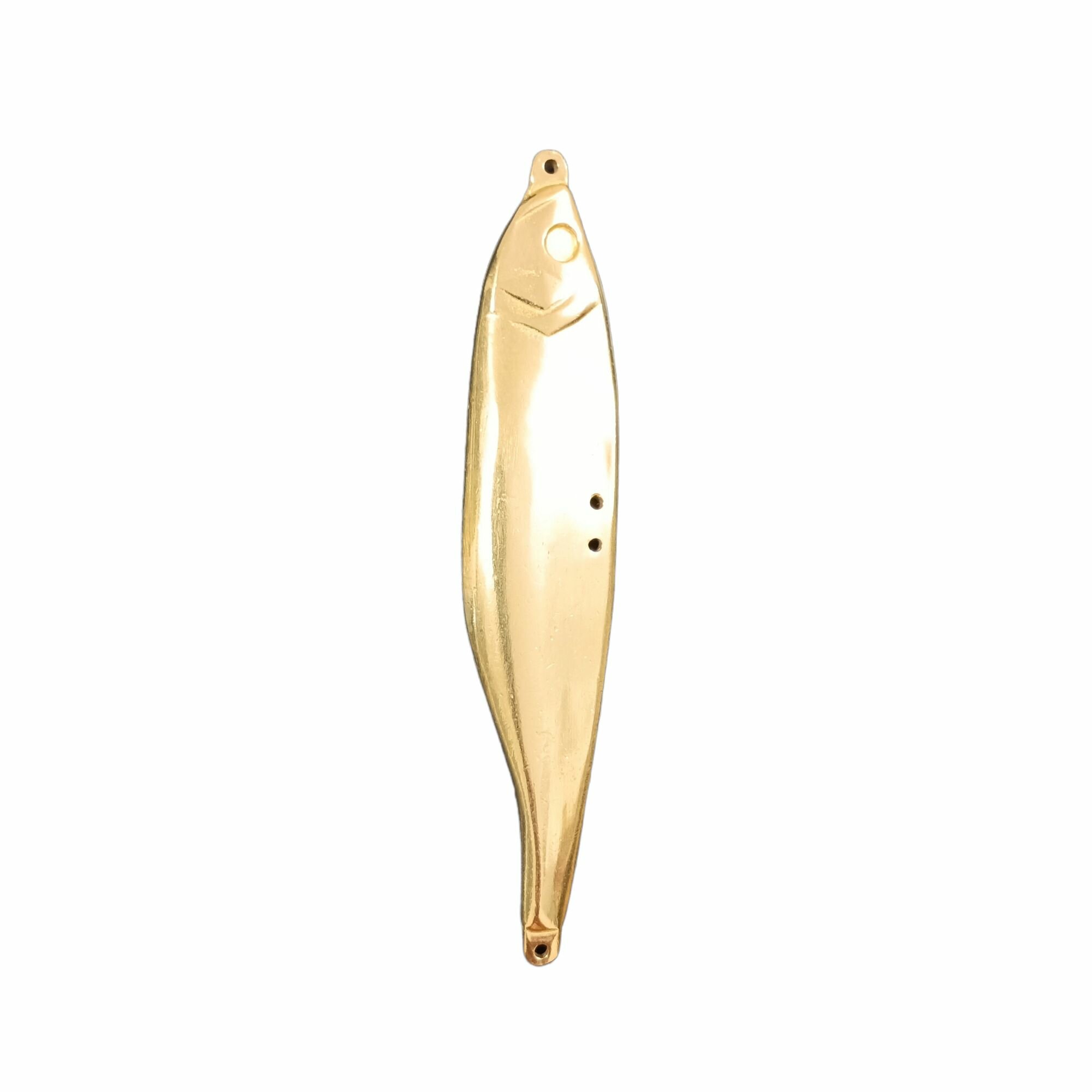 Блесна 'Golden River' - Ставрида, 55 грамм, 101 мм, золотой