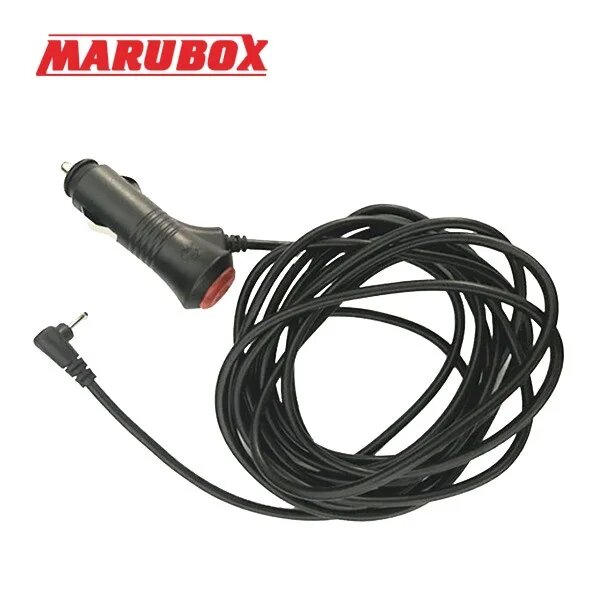 Кабель питания для комбо-устройств Marubox M600R M350GPS, Адаптер питания для видеорегистраторов. Выходной ток: 12В–2А Тип штекера: DC 2,5 мм Длинна кабеля 3,5 метра