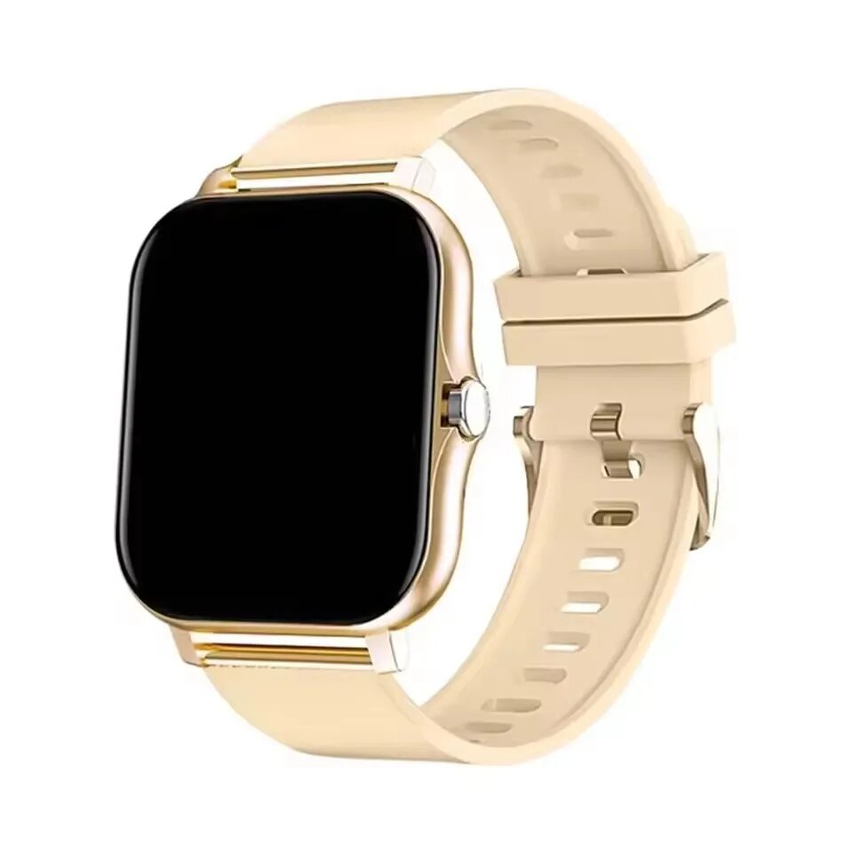 Умные часы FitPro 2.01" GPS Bluetooth Желтый, Gold
