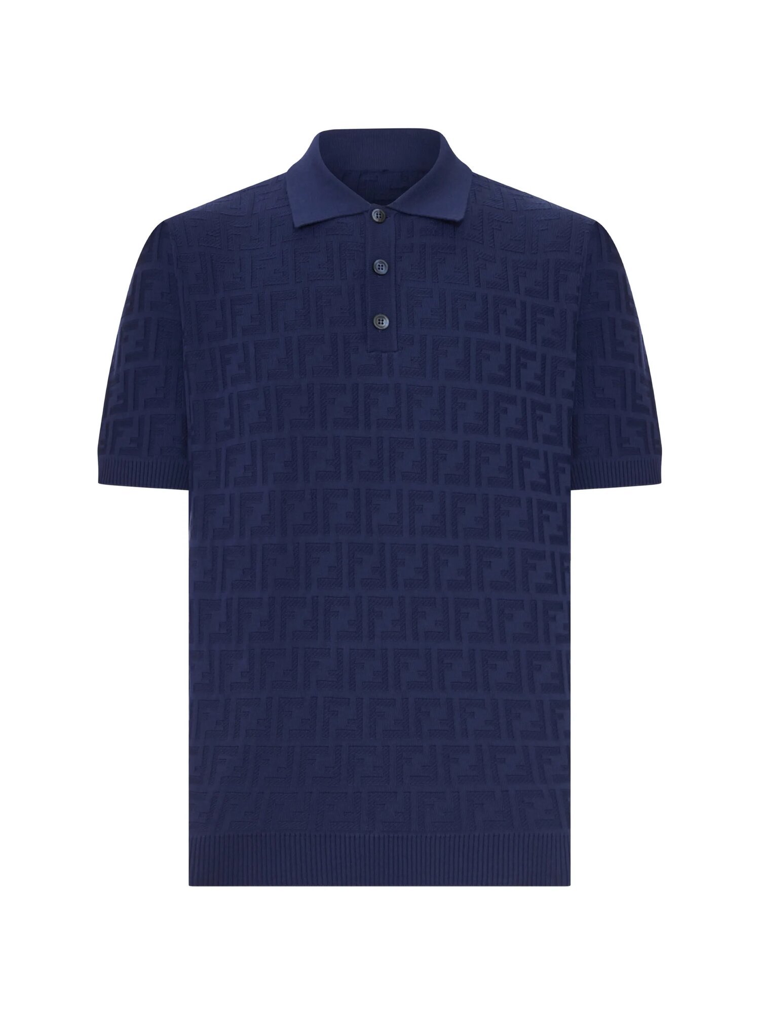 Рубашка FF-motif polo shirt