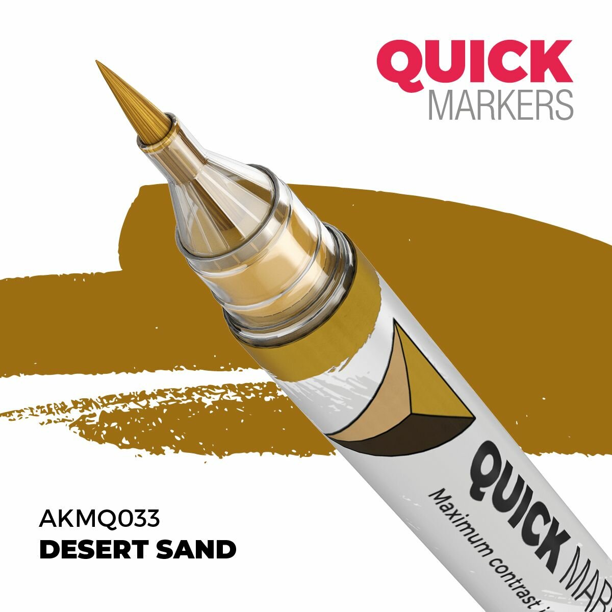 Маркер-кисть AK Desert Sand - Quick Marker