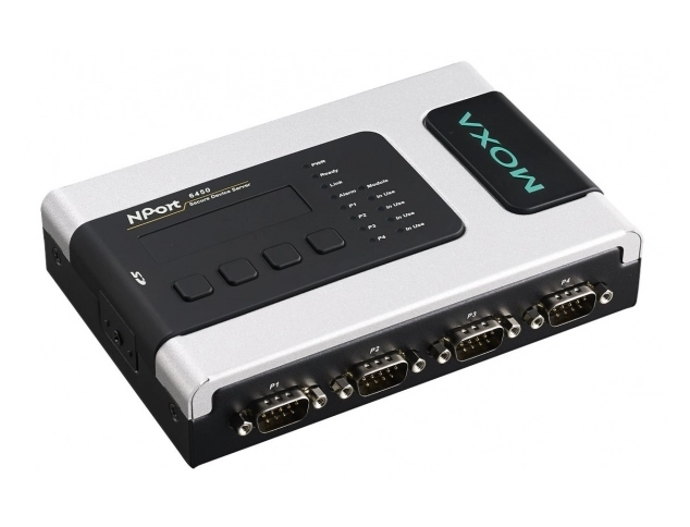 Преобразователь MOXA NPort 6450 4 PORT RS-232/422/485 12-48V POWER ADAPTER