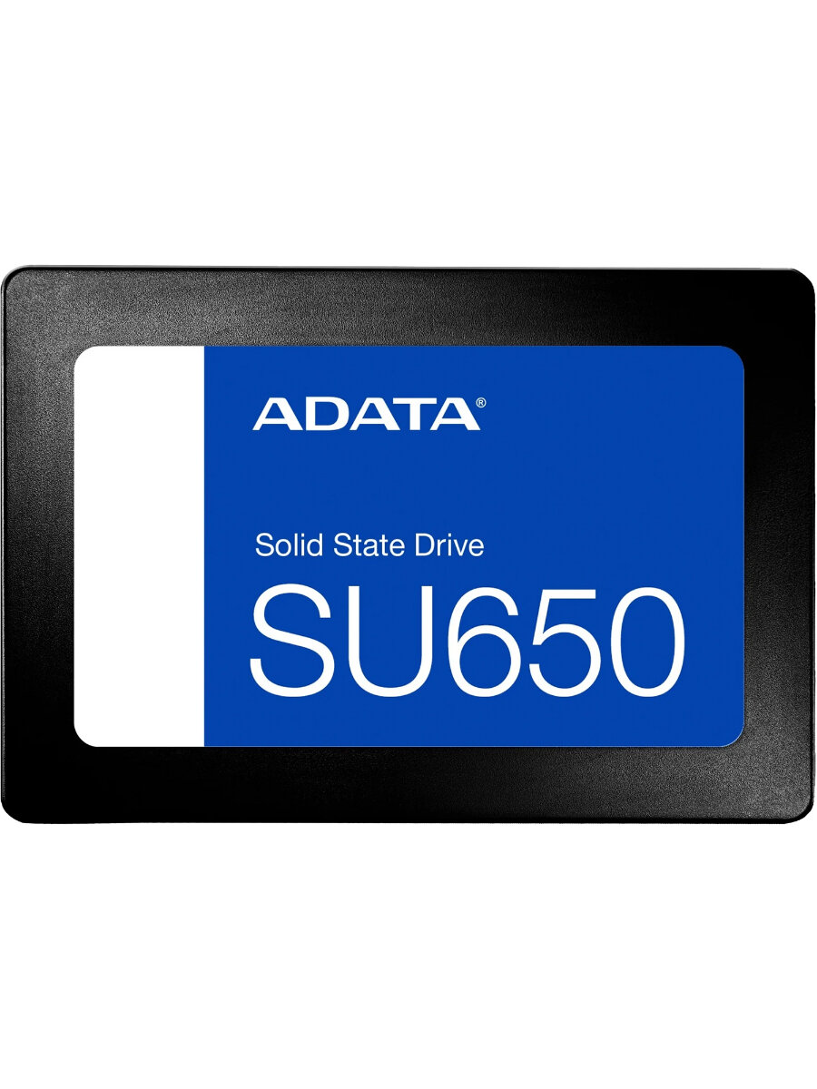 Внутренний SSD диск ADATA Ultimate SU650 2 ТБ, 2.5" SATA III, ASU650SS-2TT-R