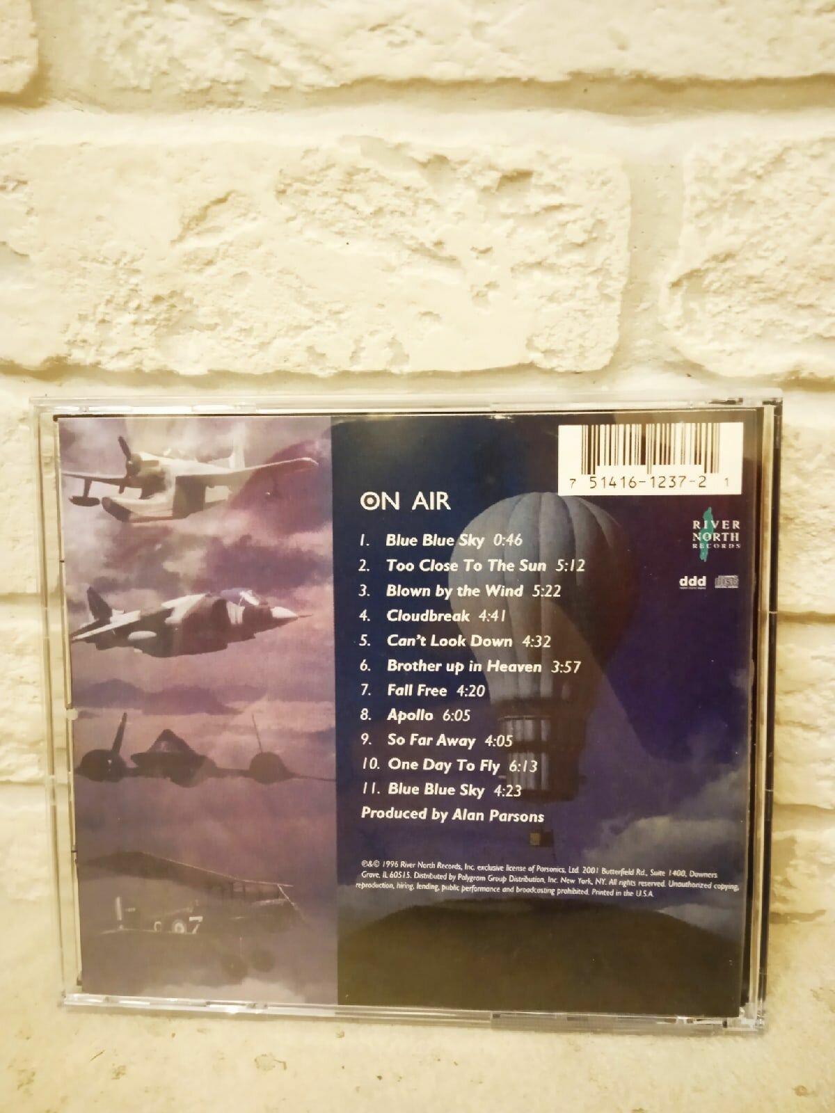 Alan Parsons - On Air (CD диск) — фото 1