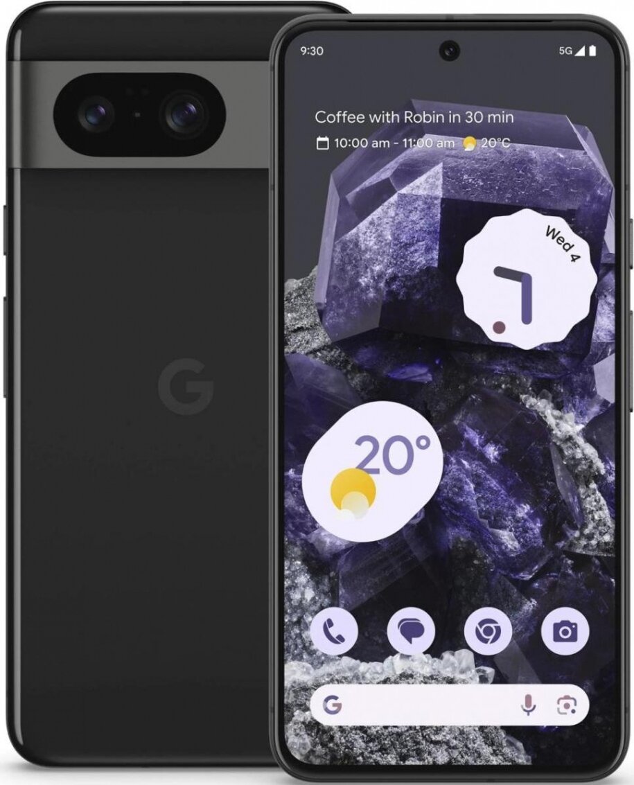 Смартфон Google Pixel 8, 8/128Gb, Obsidian (Черный)