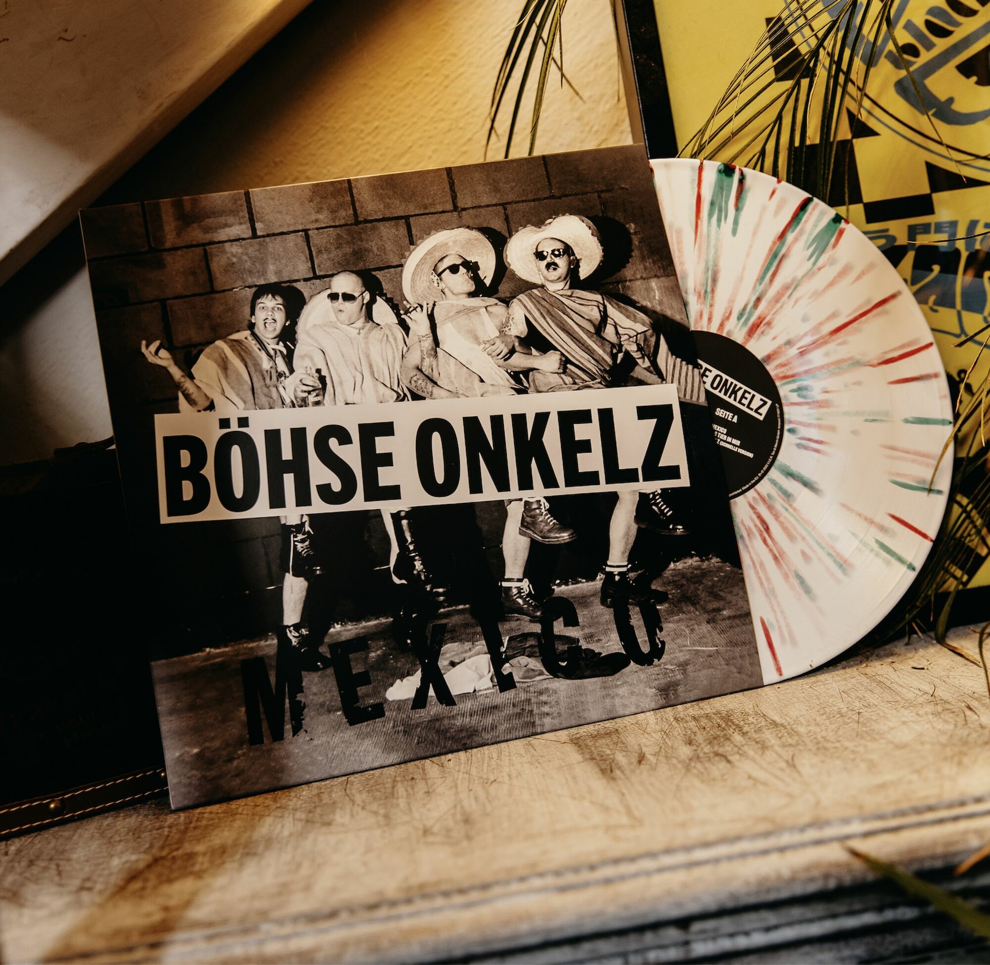 Виниловая пластинка Böhse Onkelz - Mexico (180g) (Weiß/Rot/Grün Splatter Vinyl) (LP) (1 LP)