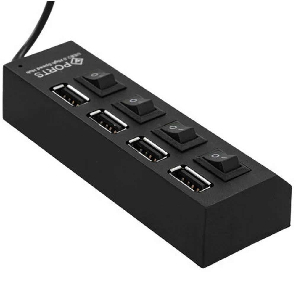 USB-хаб (концентратор) Gembird UHB-U2P4-02A, портов - 4