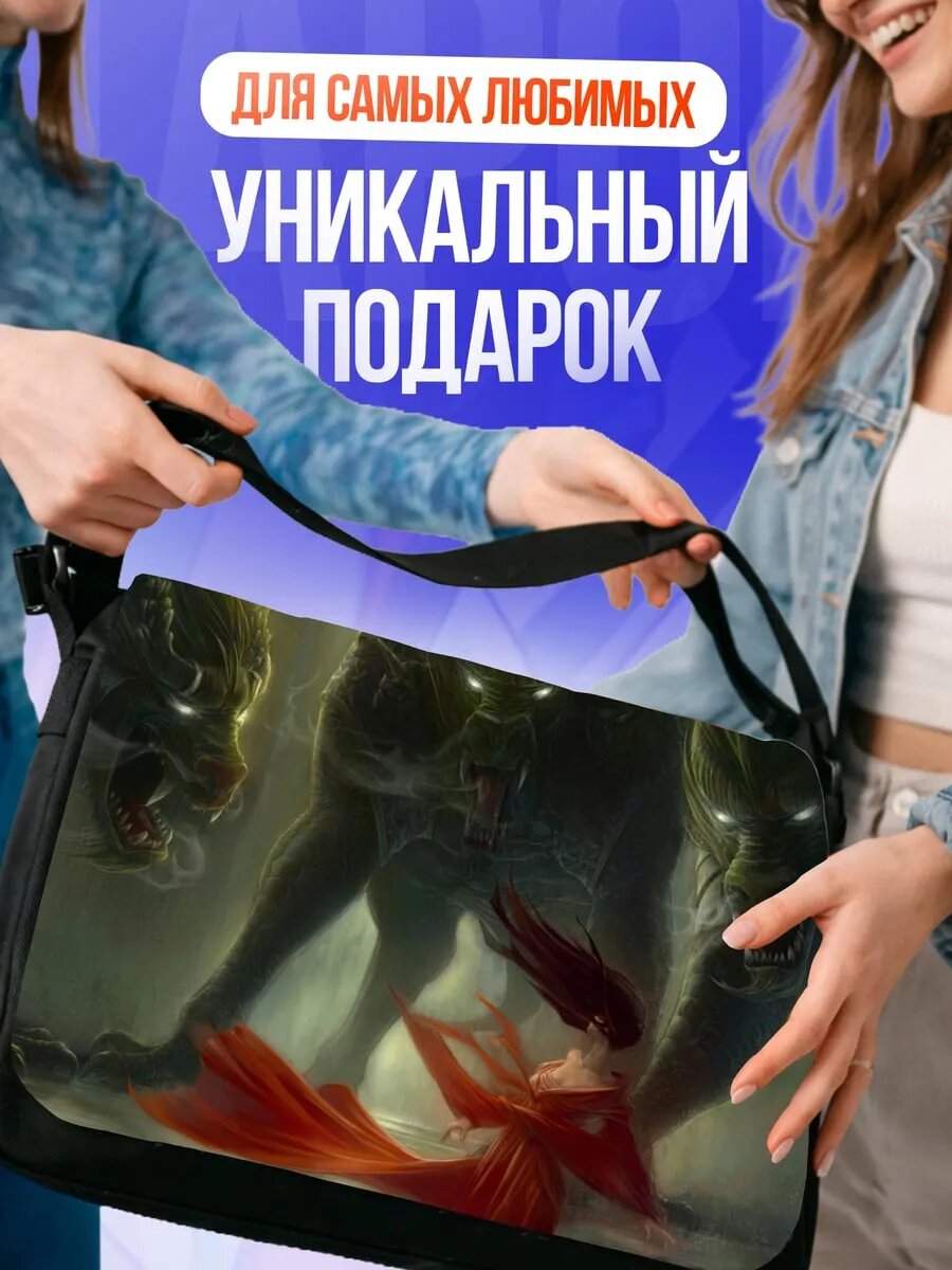 Сумка Девушка против гидры — фото 1