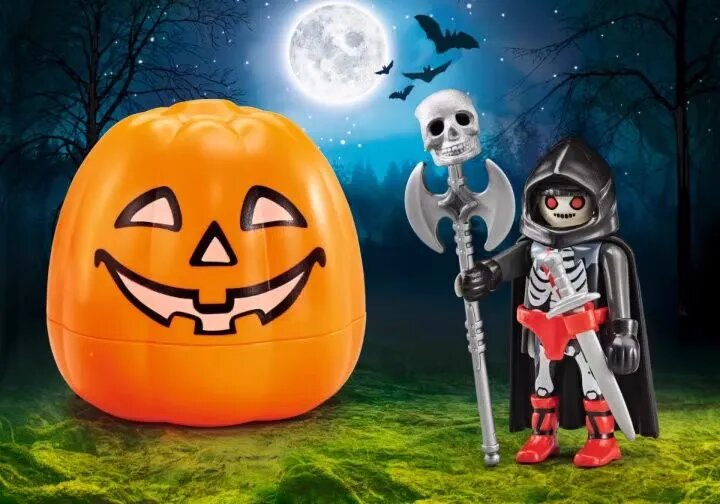 Playmobil-Мир Моби: Сумка из тыквы с Мрачным Жнецом на Хэллоуин-9896
