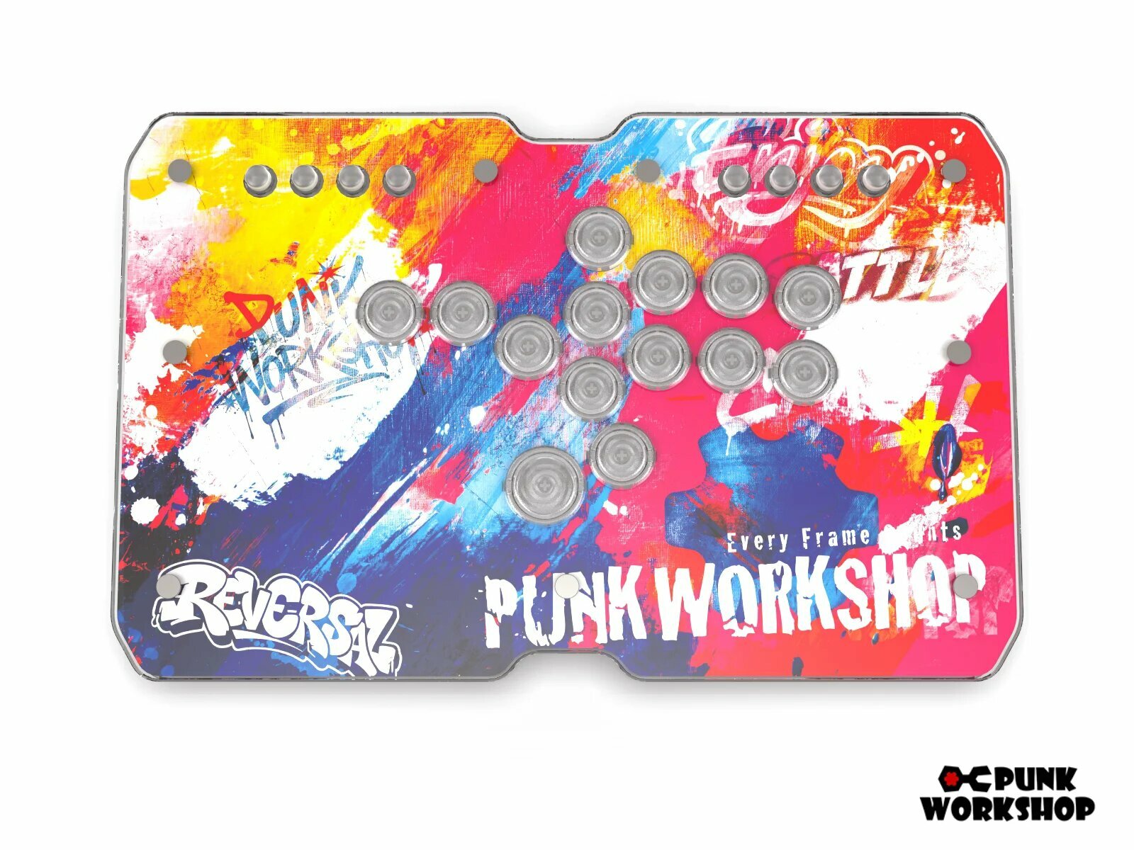 Punk Workshop Mini HitBox SOCD Контроллер для боевых игр