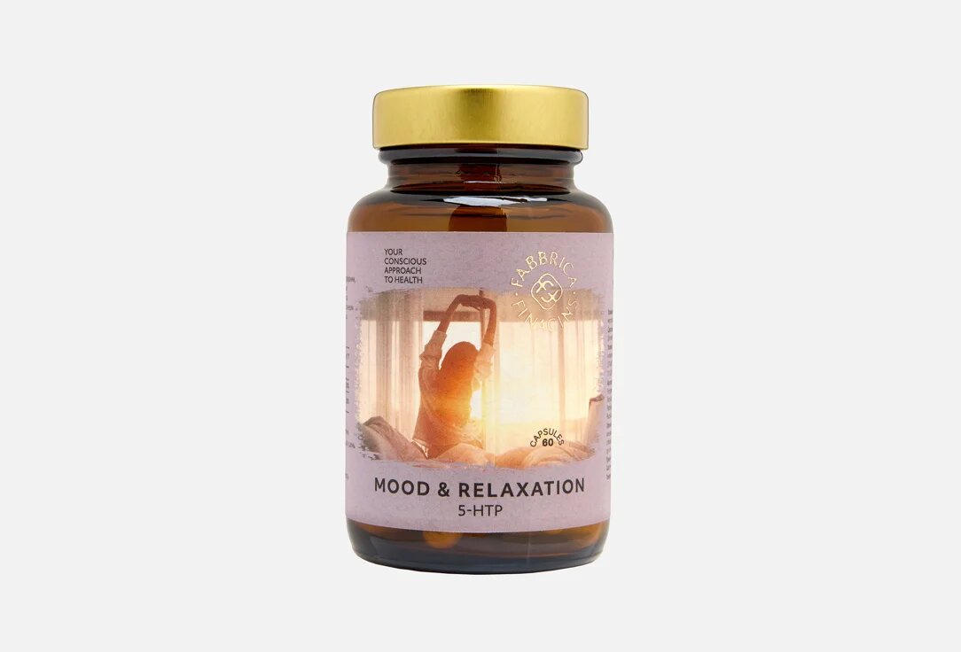 Fabbrica Finagins 5-htp экстракт гриффонии в капсулах БАД для поддержки нервной системы 60 шт