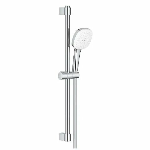 Душевой гарнитур Grohe 26748003 Tempesta Cube 110, 2 режима струи, душевая штанга 600 мм, шланг 1750 мм, хром