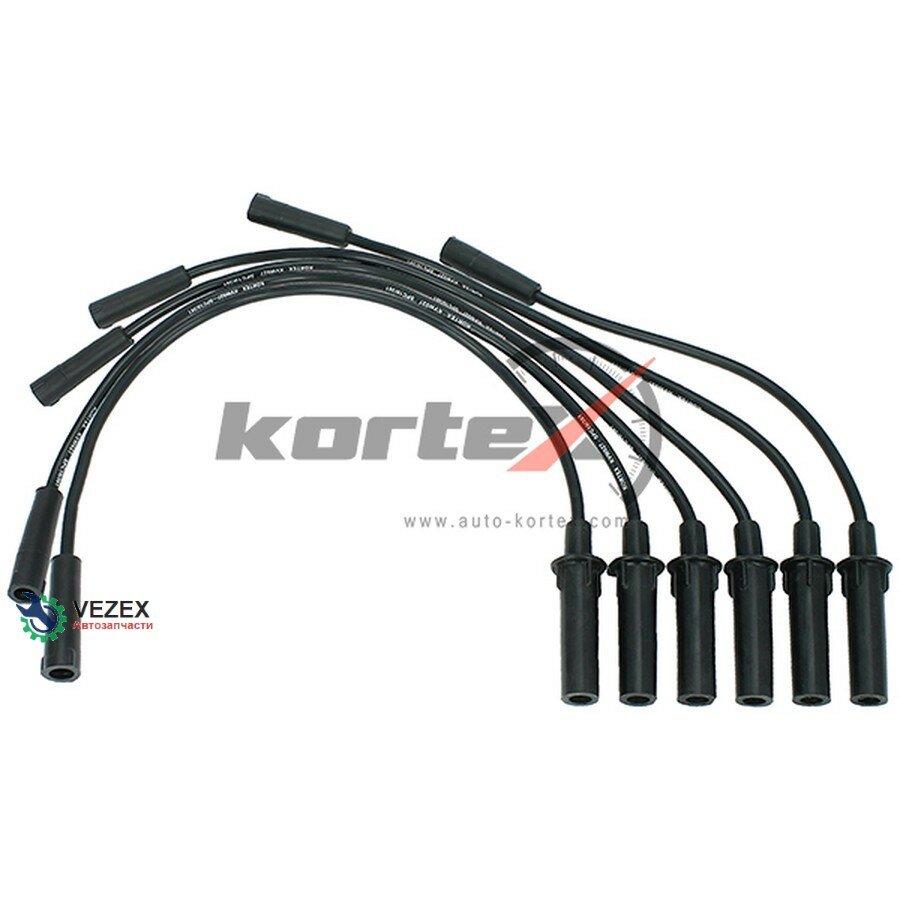 KORTEX KVW027 Провода в/в CHRYSLER VOYAGER III 00- к-т KVW027