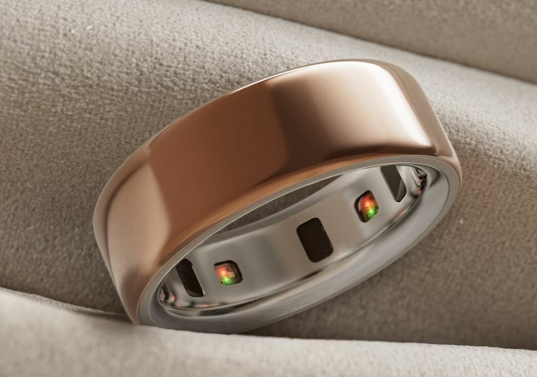 Смарт-кольцо Oura Ring 4 Rose Gold US13 — фото 1