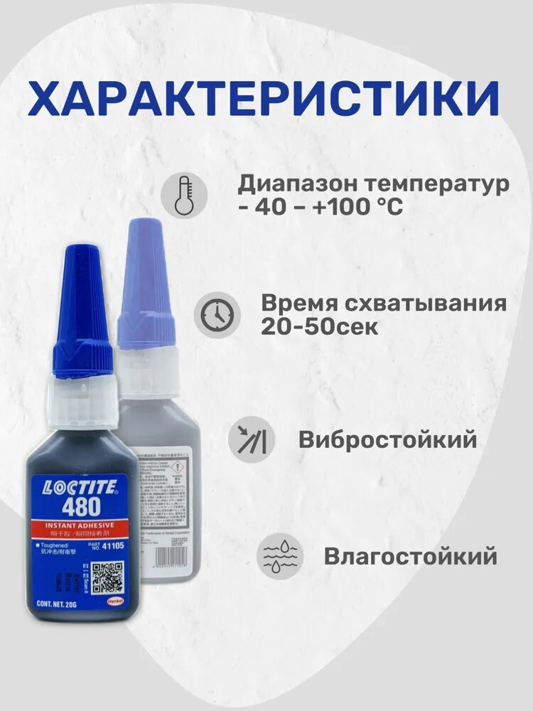 Клей автомобильный Готовый раствор, 20 мл, 1 шт.