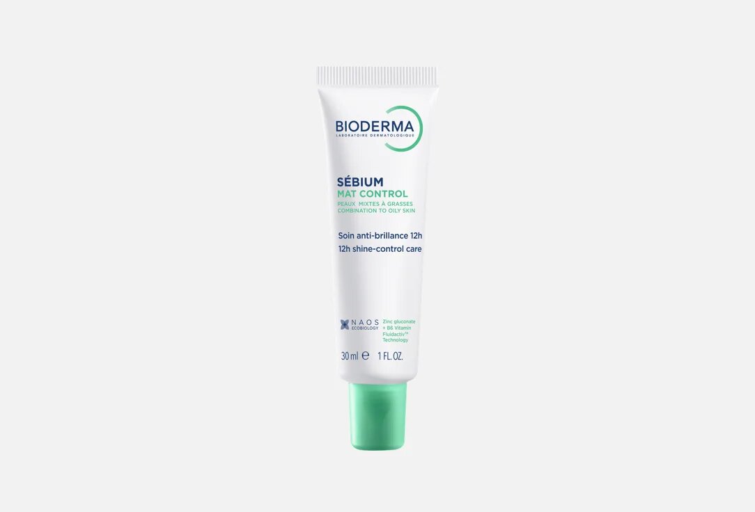 Bioderma Sebium Mat Control Shine Control Moisturizer Матирующее средство для чувствительной смешанной или жирной кожи 30мл