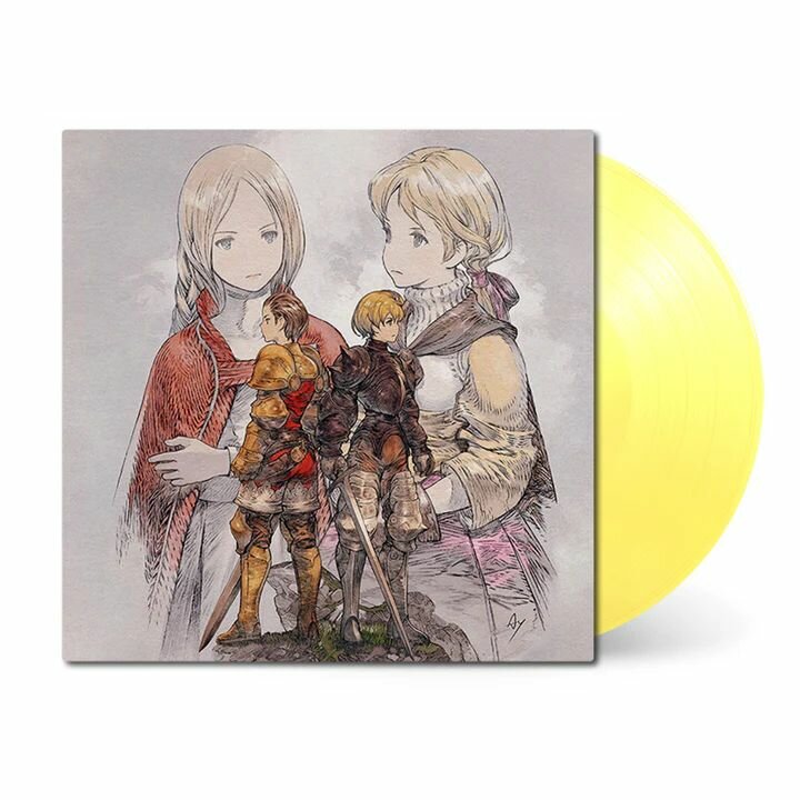 Виниловая пластинка Hitoshi Sakimoto, Masaharu Iwata - Final Fantasy Tactics Best Selection, Transparent Yellow vinyl