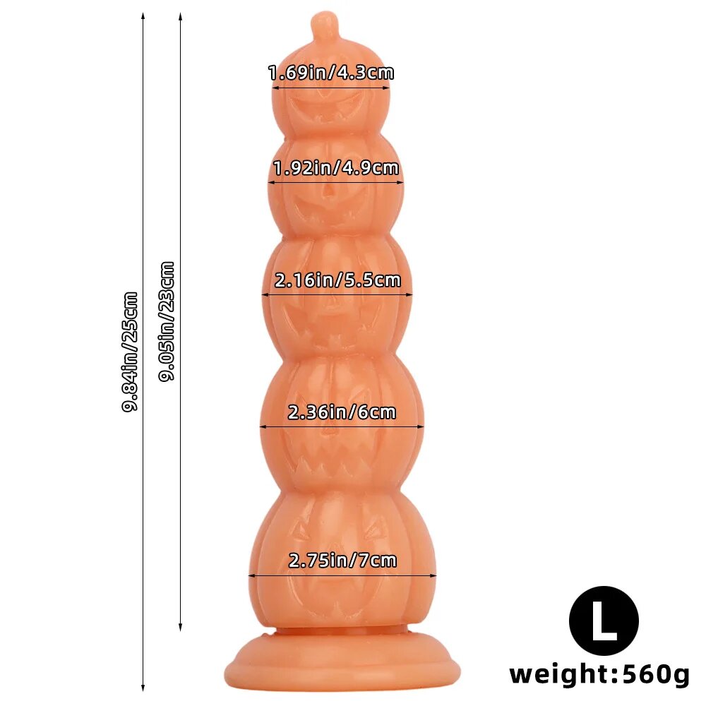 Фаллоимитатор монстр Flesh(L) 23см