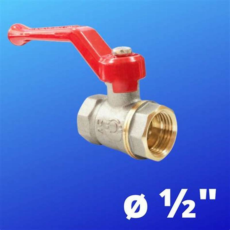 Кран шаровой V&G Optima, внутренняя/внутренняя, 1½" (рычаг)
