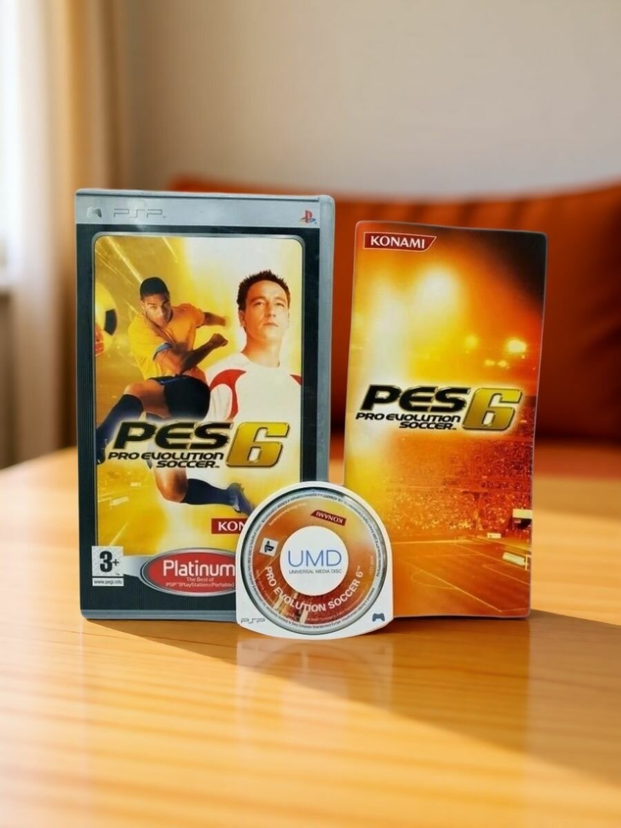 Игра для PSP Pro Evolution Soccer 6