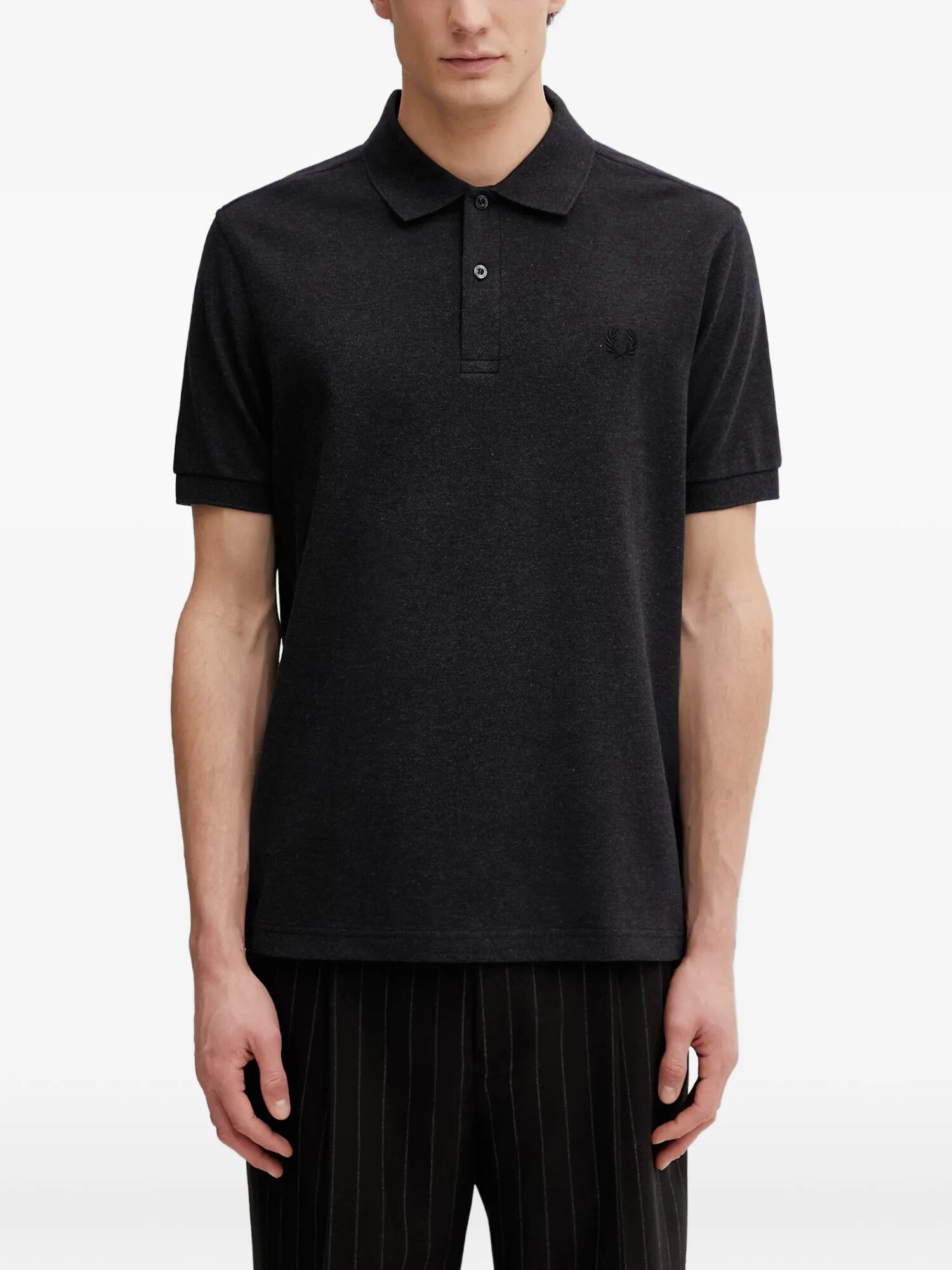 Рубашка FRED PERRY Embroidered-logo polo shirt