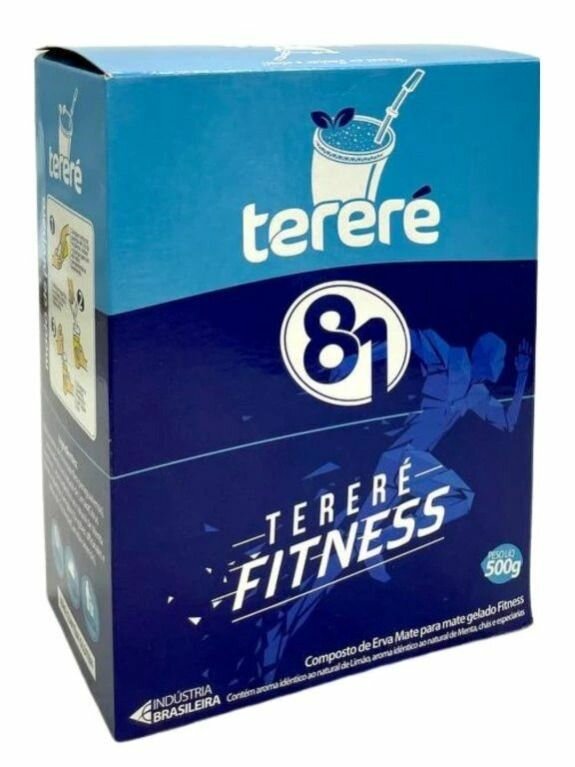 Йерба Мате (парагвайский чай) Mate 81 Terere Fitness Blue, Терере Фитнесс 500 грамм