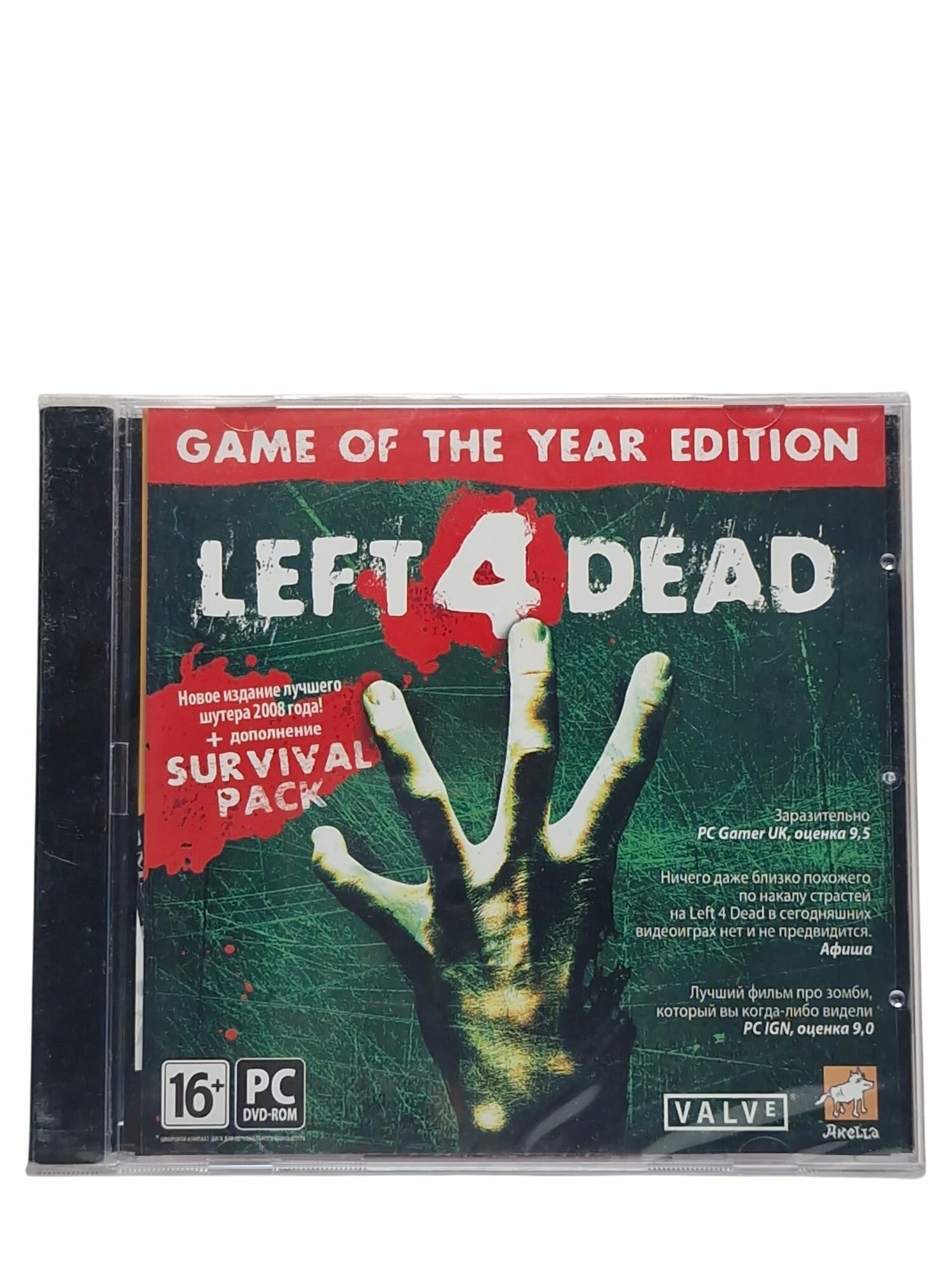 Игра для компьютера: Left 4 Dead Steam pc диск лицензия