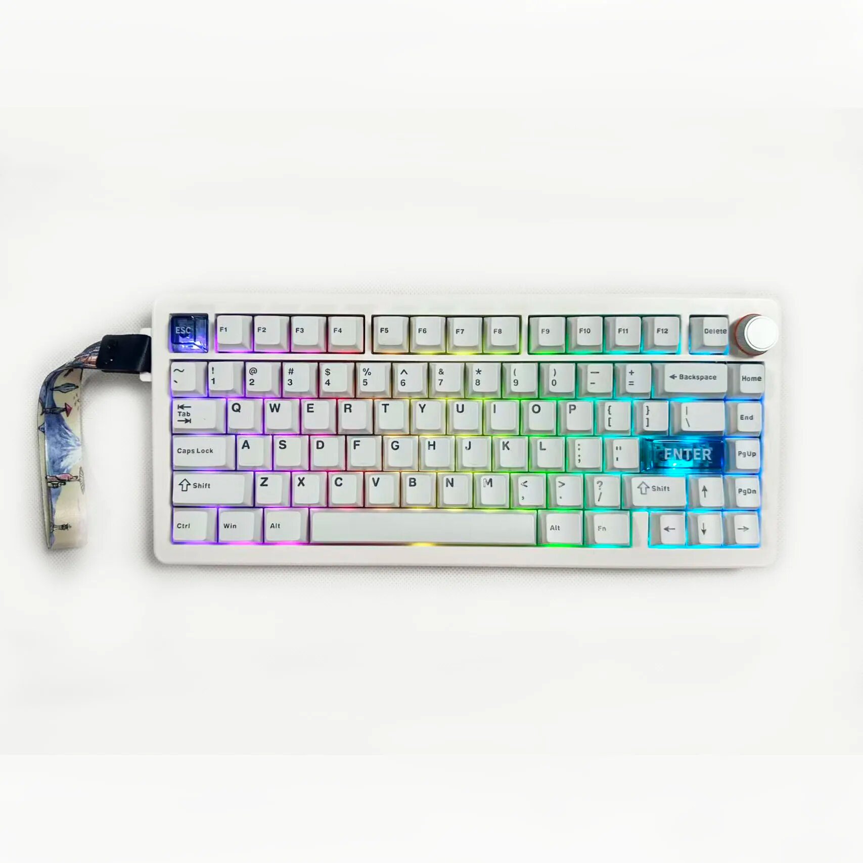 ZUOYI CIDOO QK75 беспроводная механическая клавиатура 60% QK75 white