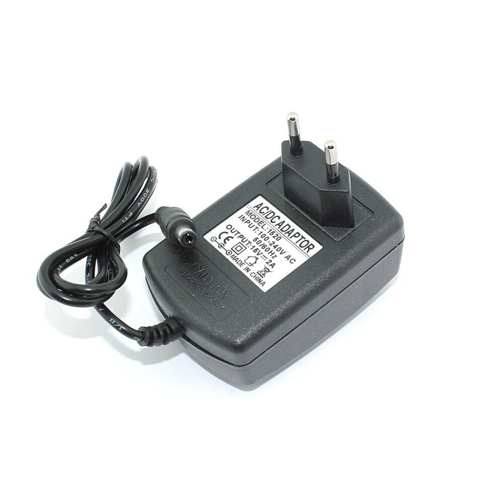 Блок питания 15V 2A 30W 5.5x2.5 (152305525) для маршрутизатора, роутера, охранных систем, черный