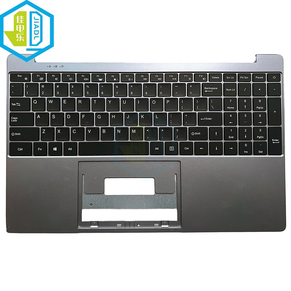 Клавиатура с подсветкой для Expe Neo S15 серый/черный grey US backlit