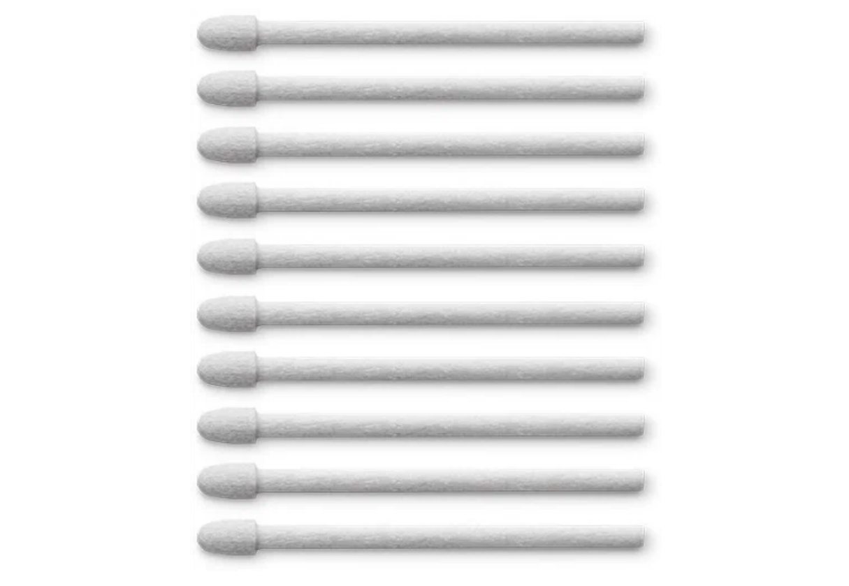 Сменный стержень-наконечник MyPads Pen Nibs ACK22213 для стилуса Wacom PTH660 860 504E из войлока (10 шт в наборе)