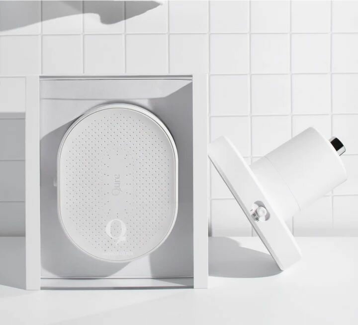 Qure Фильтр для душа SHOWER FILTER, белый, на 6 месяцев