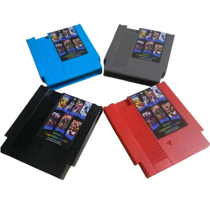 Игровой картридж Legendary Games 509 в 1 для NES, Black, Save Forever