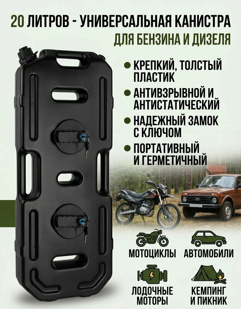 Канистра для ГСМ, 20 л