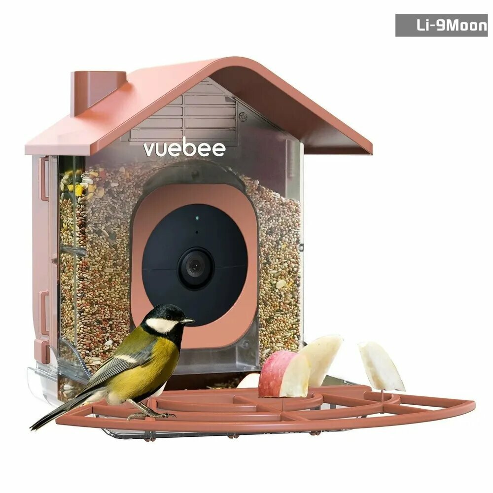 Эксклюзивная кормушка Nest с камерой для онлайн наблюдения за птицами