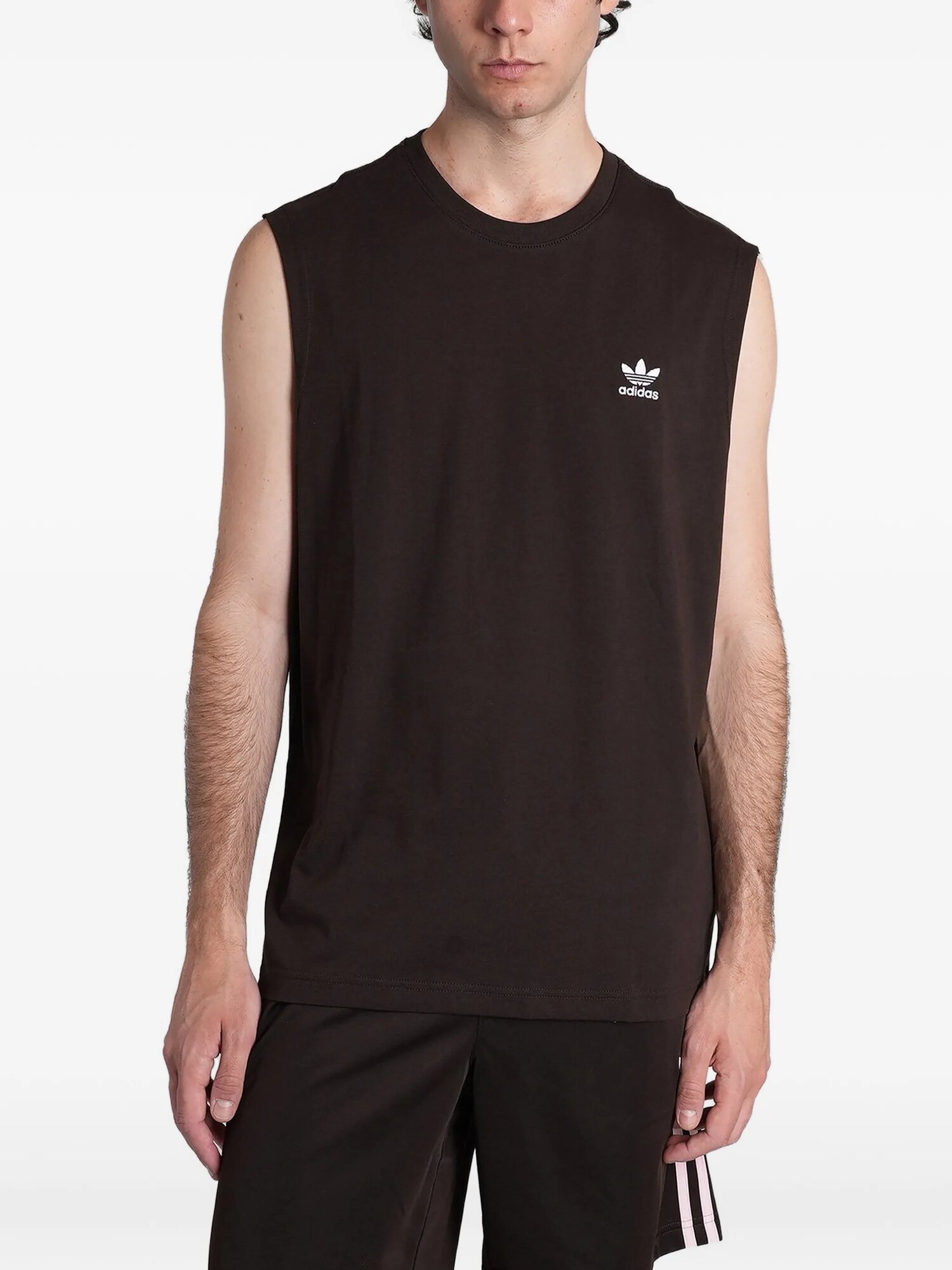 Топ Trefoil-embroidered tank top