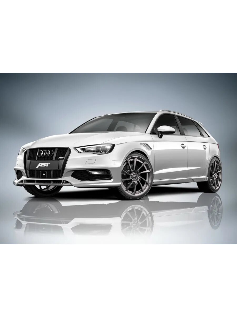 Постер "Светлая audi s3 8v sportback" А2