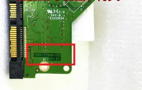 Печатная плата для жесткого диска WD 3,5 SATA Semalam 2060-771640-003 REV A/P1