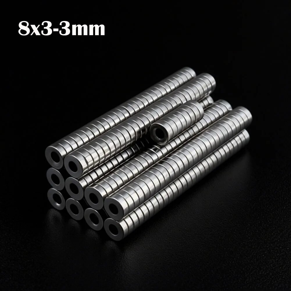 Неодимовые магниты 8x3-3 мм 20 Pcs 8x3-3mm
